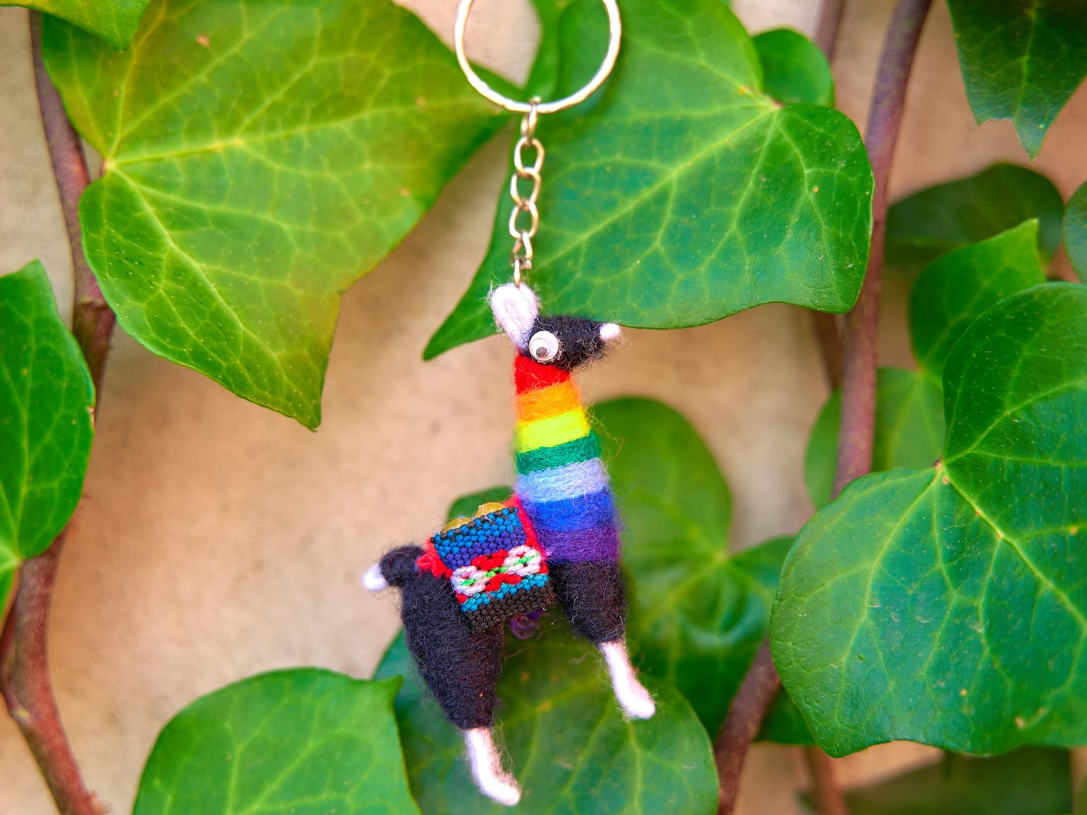 Llama Keychain – Case of Four – Terra Natural Designs